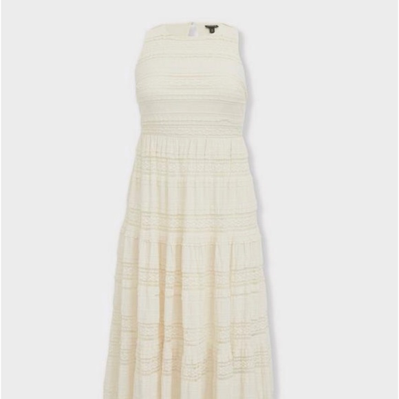 torrid | Dresses | Torrid Ivory Lace Tiered Maxi Dress | Poshmark